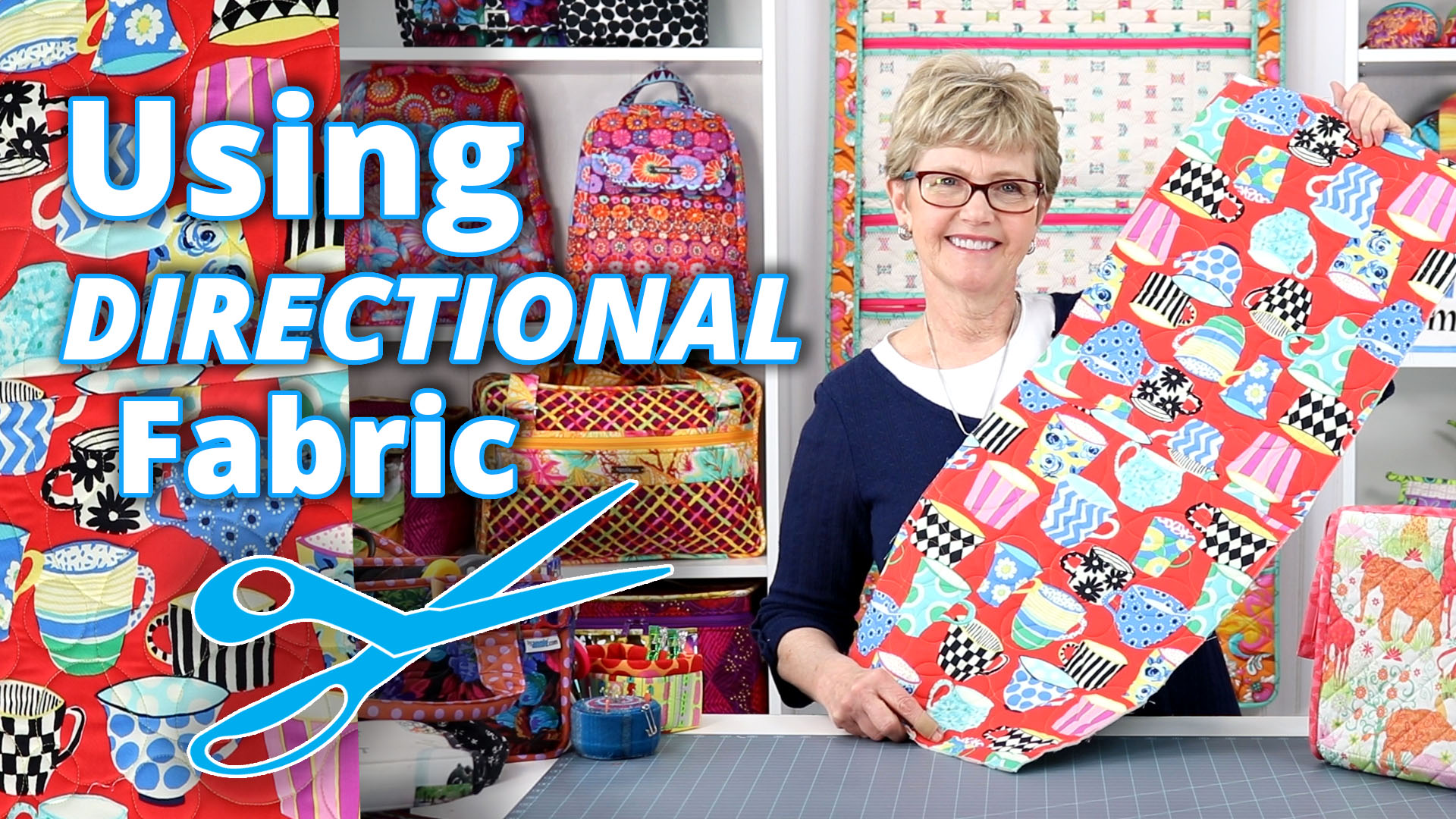 Using Directional Fabrics Tutorial Byannie
